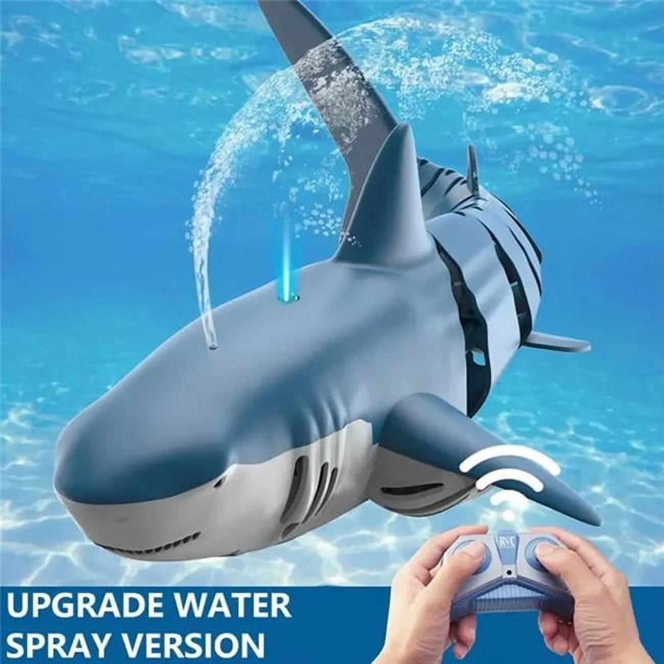 UNO1RC NM58334 Control Shark Toys Spray Water Toy Remote Controlled ...
