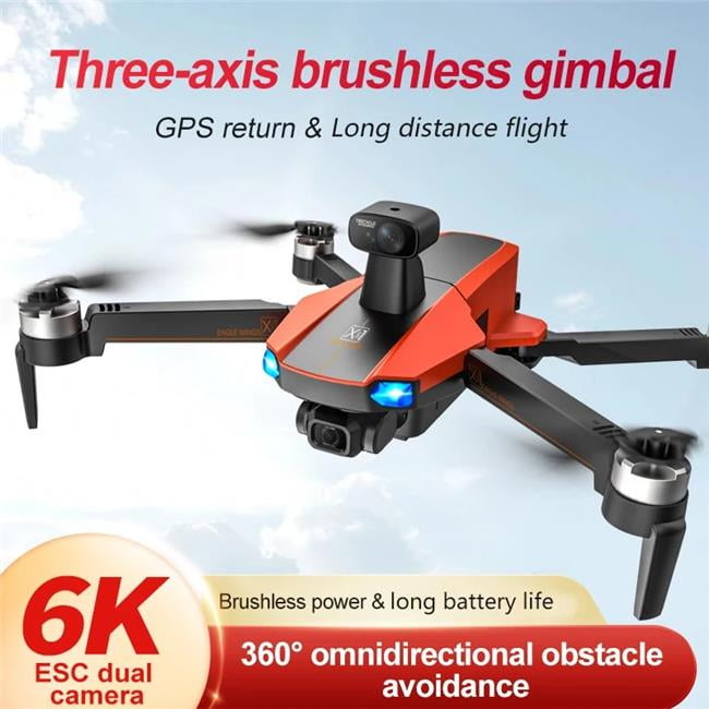 UNO1RC NM62569 Drone 6K Dual HD Camera Brushless Motor GPS Positioning ...