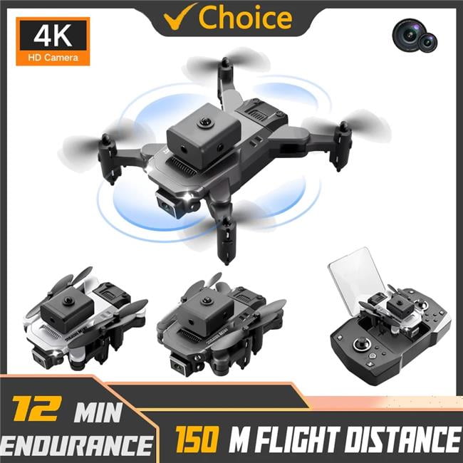 UNO1RC Drone with 4K Dual Camera Mini Drone Portable Wi-Fi HD ...