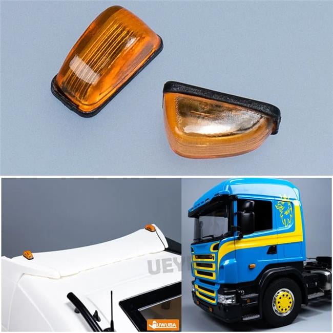 UNO1RC Dump Truck LED Side Lights Position Lamp for 1 by 14 Tamiya Car ...