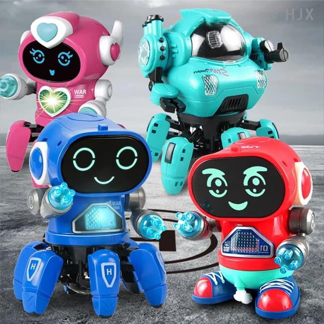 UNO1RC NM58478 Electric Dance Music Light Walk Doll Robot Toy for ...