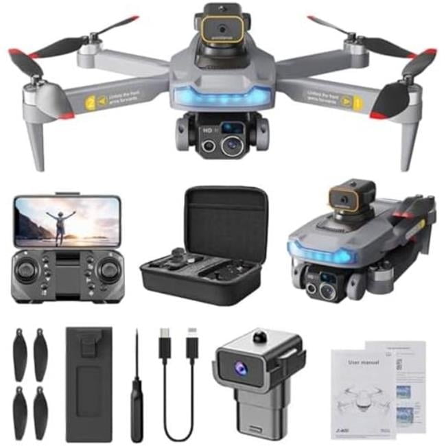 UNO1RC FPV Drone with 4K HD ESC Camera Altitude Hold Mode Foldable ...