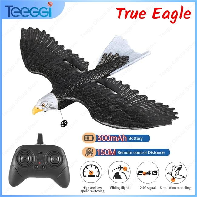 UNO1RC NM60121 Foam Aircraft Z59 Wingspan Eagle Bionic Plane 2.4G Radio ...