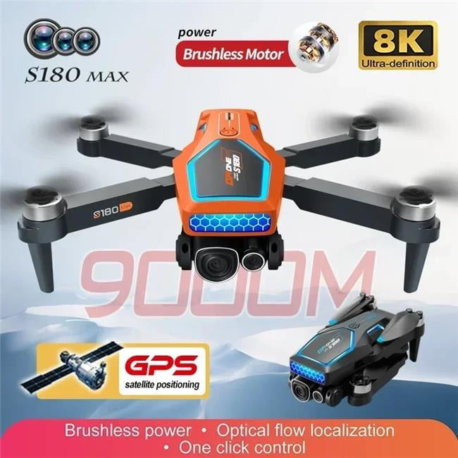 UNO1RC NM59072 GPS Drone 5G Wi-Fi 8K HD Dual ESC Camera Optical Flow ...
