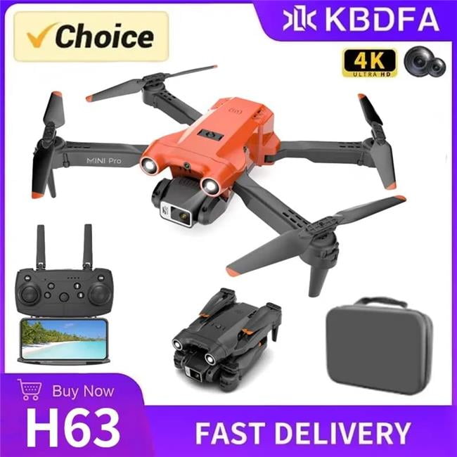 UNO1RC NM58451 H63 RC Drone Professional Dual HD Camera Aerial ...