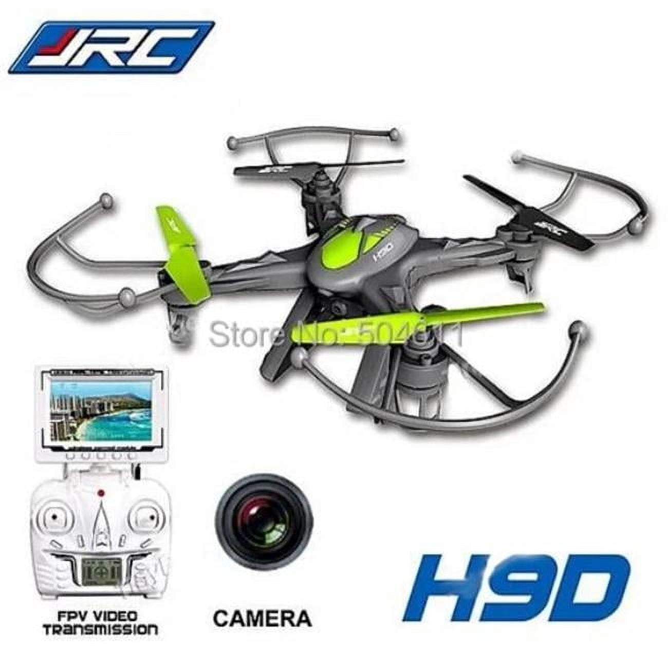 UNO1RC NM61969 JJRC H9D 2.4G 4 Channel 6 Axis 360 Flips RC Quadcopter ...