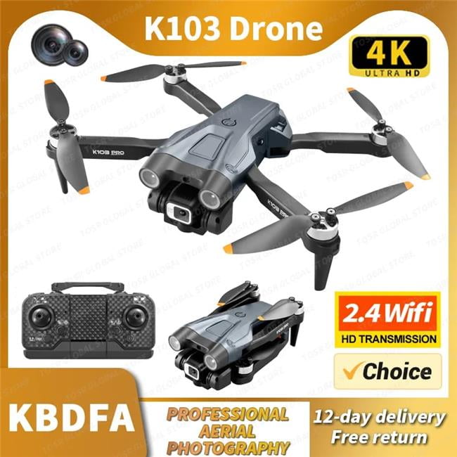 UNO1RC K103 Drone Professional Dual HD Camera Aerial Photography FPV ...