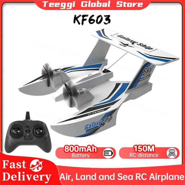 UNO1RC NM59744 KF603 RC Glider 2.4G Radio Control Aircraft Sea And Air ...