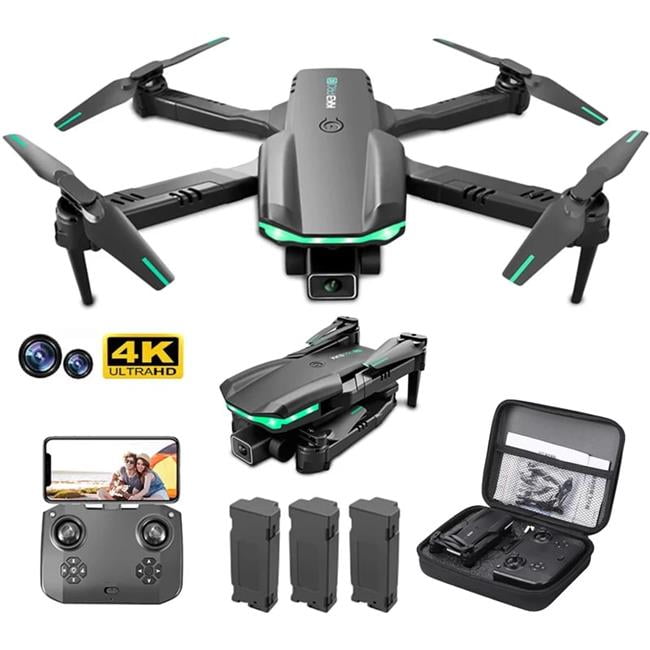 UNO1RC NM60772 KK3 Pro Mini Drone 4K Professional HD Dual Camera with Wi-Fi FPV Obstacle ...