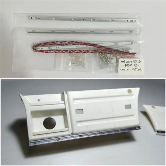 UNO1RC NM58876 LED Side Skirt Lights for 1 by 14 Tamiya RC Truck Car ...