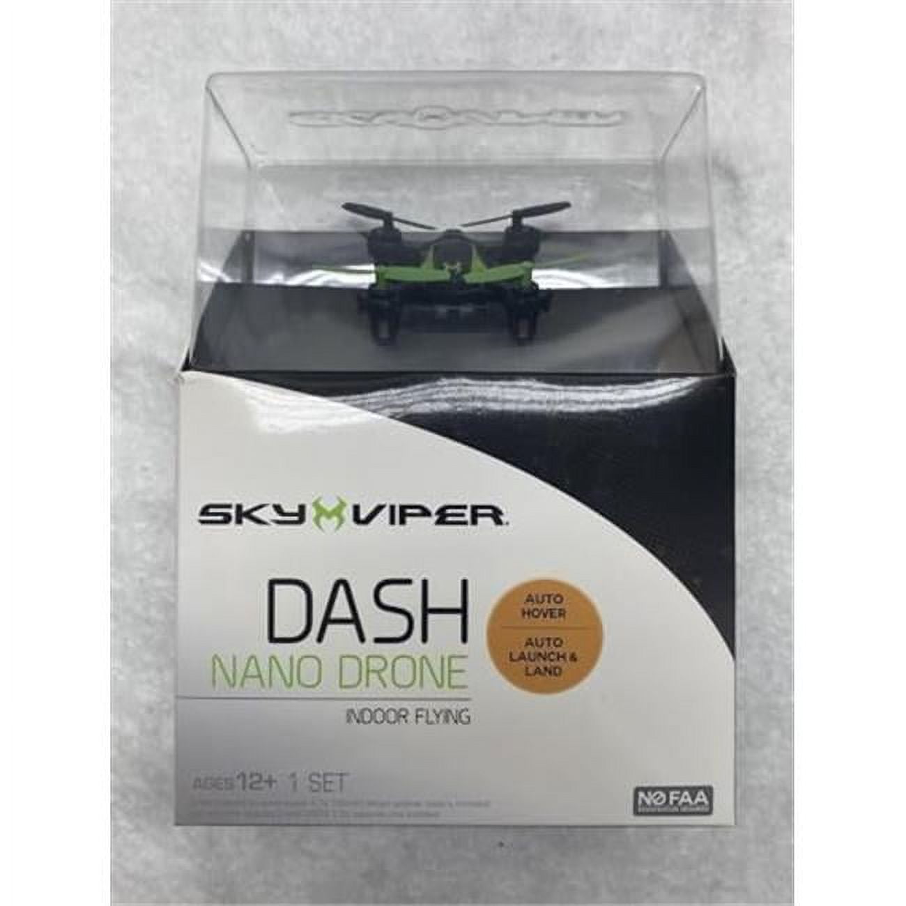 UNO1RC MC33154 Viper Dash Nano Drone Indoor Sky Viper Dash Nano Drone & Flying Auto Hove ...
