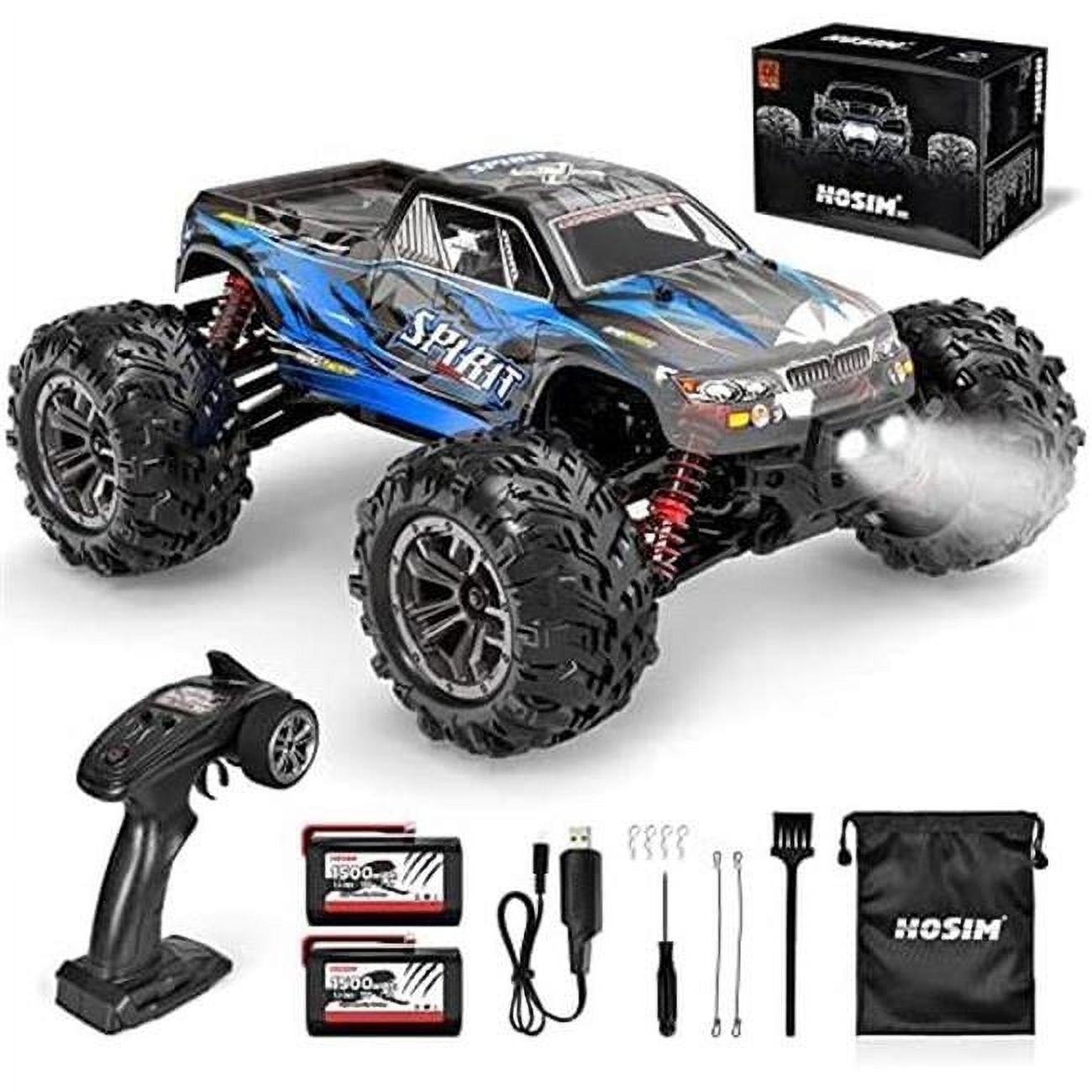UNO1RC MC33420 1-16 Scale 36 Plus KPH All Terrain Race Car, 4WD ...