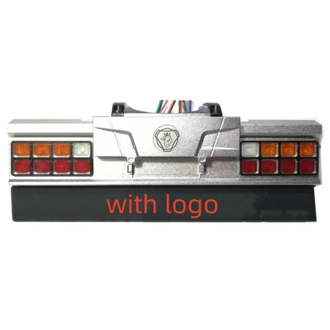 UNO1RC NM61953 Metal LED Tail Lamp Rear Bumper Light for 1 by 14 Tamiya ...