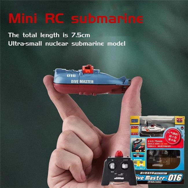 UNO1RC NM58394 Mini RC Boat Submarine AGM Remote Control Boat ...