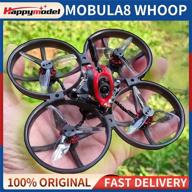 UNO1RC Mobula 8 Mobula8 Micro FPV Whoop Quadcopter Drone 1-2S 85 mm ...