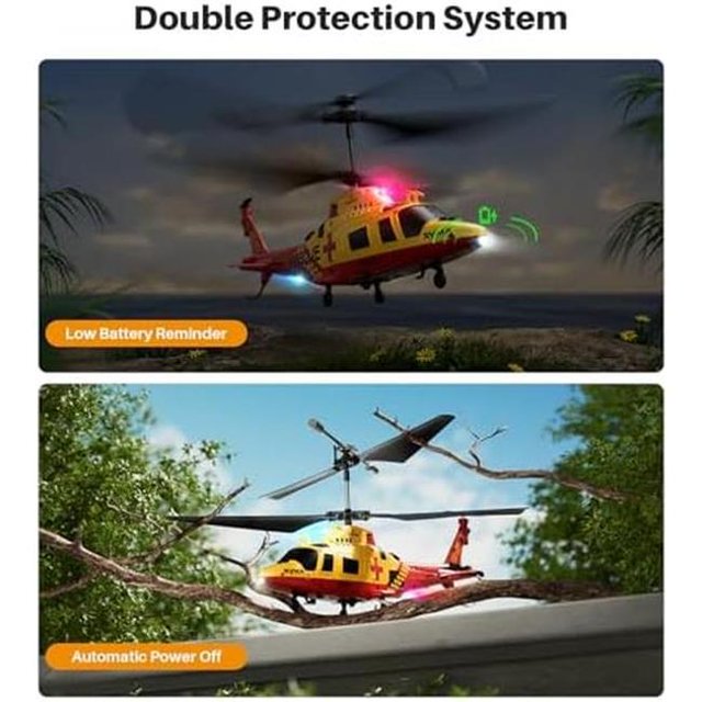 UNO1RC NM55601 Rescue RC Helicopter - Walmart.com