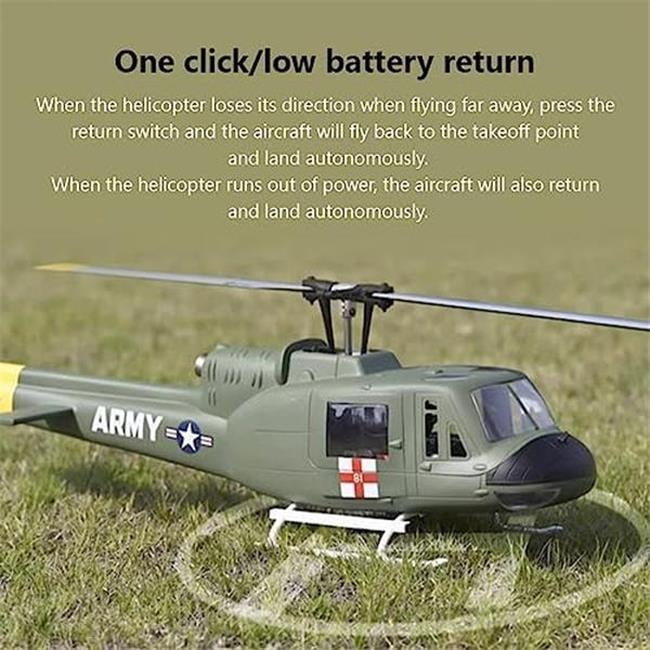 UNO1RC NM55622 6 Channel RC Helicopter - Walmart.com