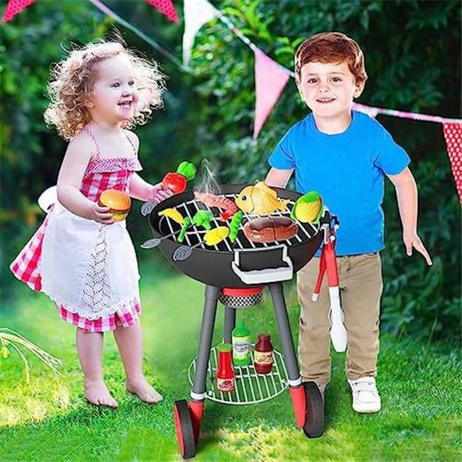 UNO1RC NM55953 Toy BBQ Grill Kitchen Toy Set - Walmart.com