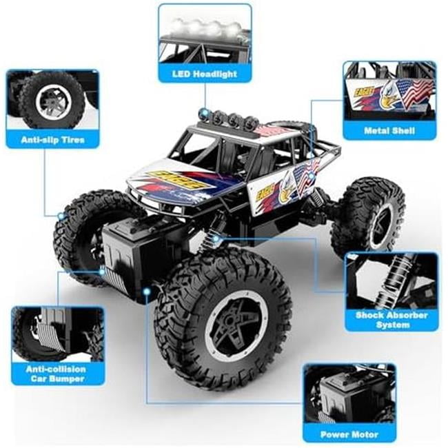 UNO1RC NM56409 1-14 Scale All Terrain Remote Control Car RC Truck ...