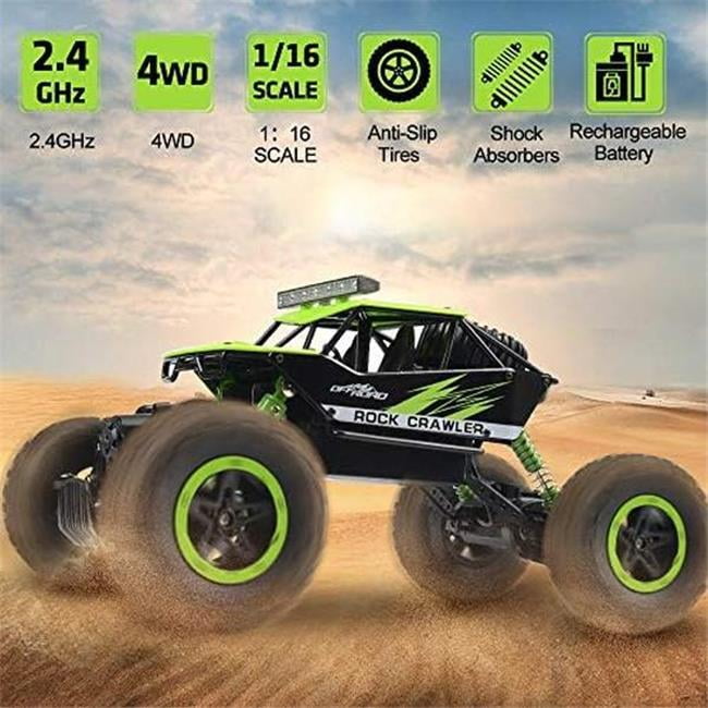 UNO1RC NM56410 2.4Ghz 4WD Remote Control Monster Truck - Walmart.com
