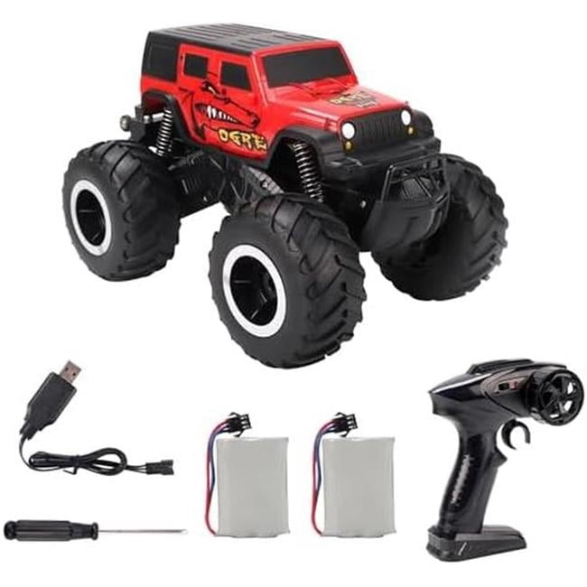 UNO1RC NM56415 2.4GHz All Terrain 4WD Off-Road RC Monster Truck - Red ...