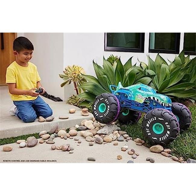 UNO1RC NM56445 1-6 Scale Mega-Wrex Wheels RC Monster Trucks - Walmart.com