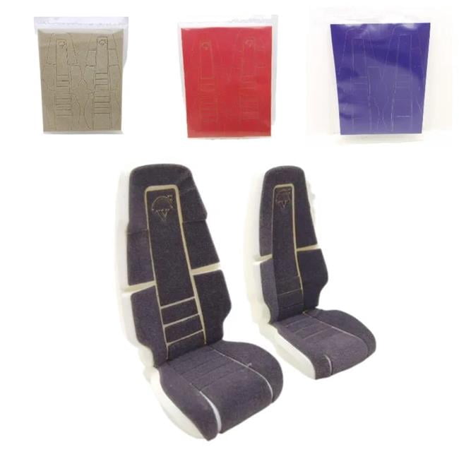 UNO1RC NM58352 Seat Stickers for 1 by 14 TAMIYA RC Truck Volvo 56360 ...