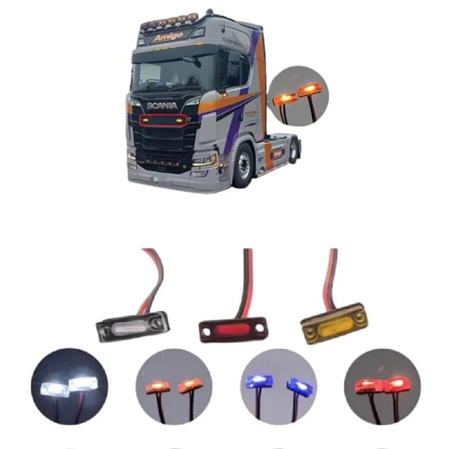 UNO1RC NM58774 Outline Marker Lamp Side Light Spotlight for Tamiya 1 by ...