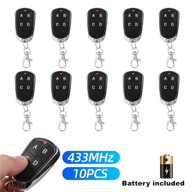 UNO1RC NM59221 433MHz Remote Control Electric Gate Garage Door Opener Remote Control Duplicator ...