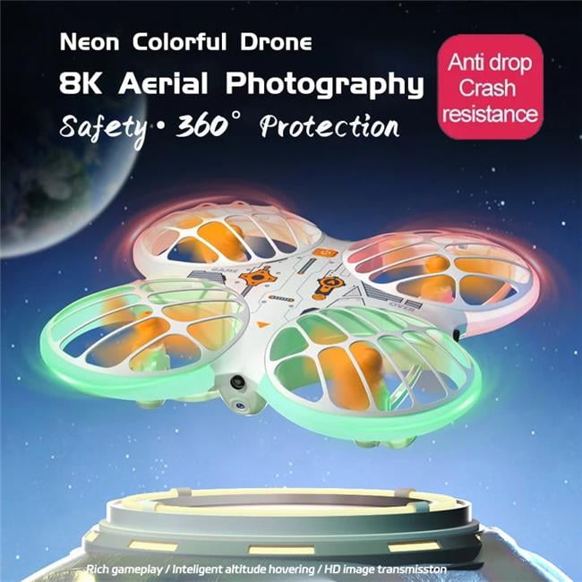UNO1RC NM59228 Drone 8K Professional 4K HD Camera Wi-Fi FPV with Neon ...