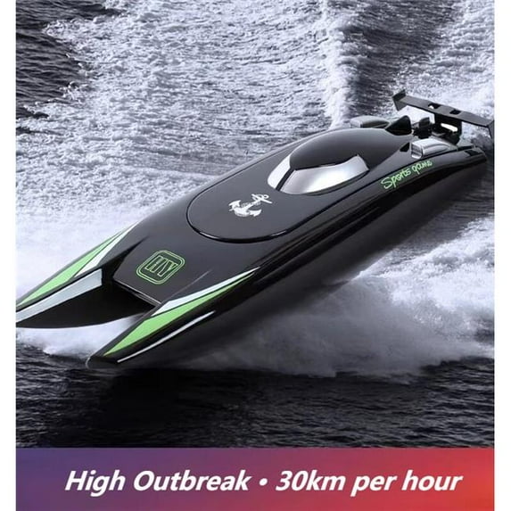 UNO1RC NM59266 30KM Per Hour Dual-Motor Remote Control Boat High-Speed ...