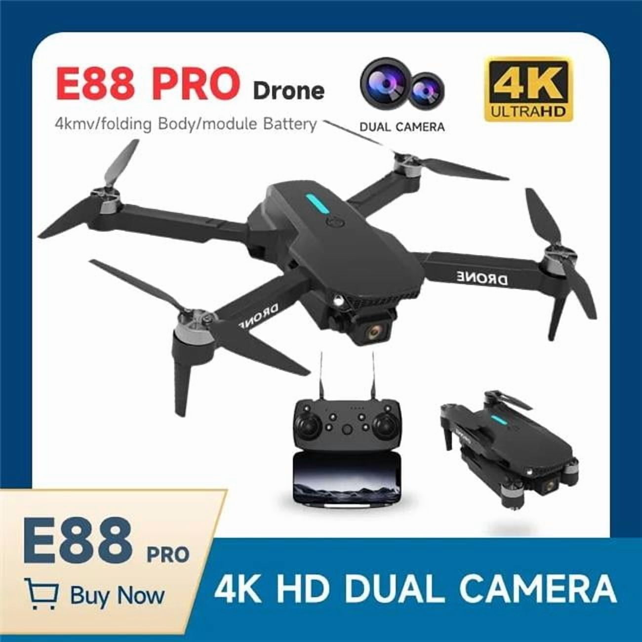 UNO1RC NM59280 HD Aerial Drone E88 Pro Professional Quadcopter Ultra ...