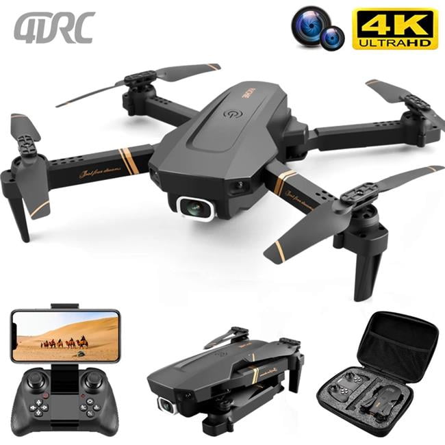 UNO1RC NM59336 V4 RC Drone 4K Wi-Fi Live Video FPV 4K-1080P Drones with ...