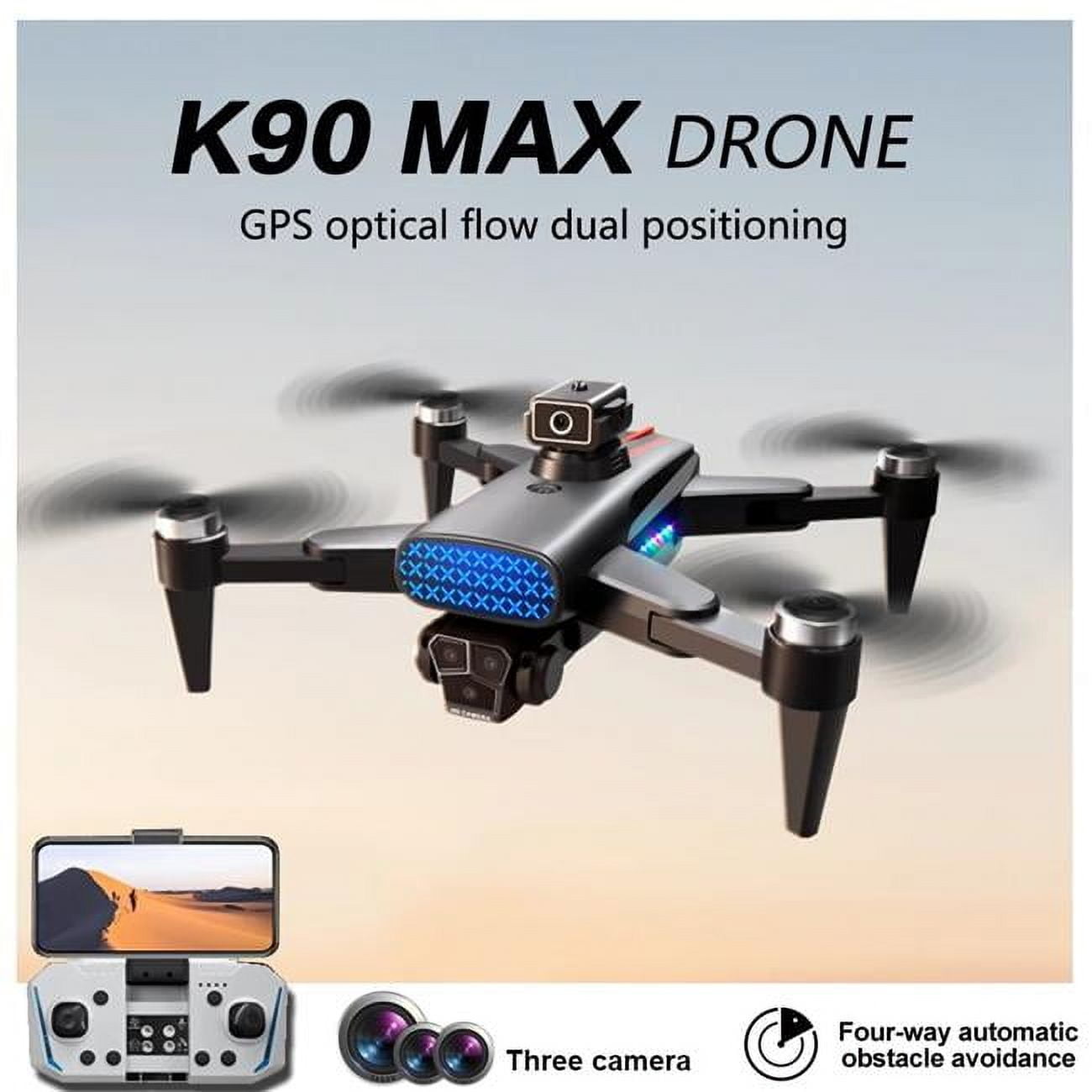 UNO1RC NM59361 Drone 5G Wi-Fi FPV Brushless Motor GPS Return 360 Deg ...
