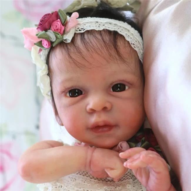 UNO1RC NM59369 15 in. Leighton Rose Reborn Vinyl Doll Kit Unfinished ...