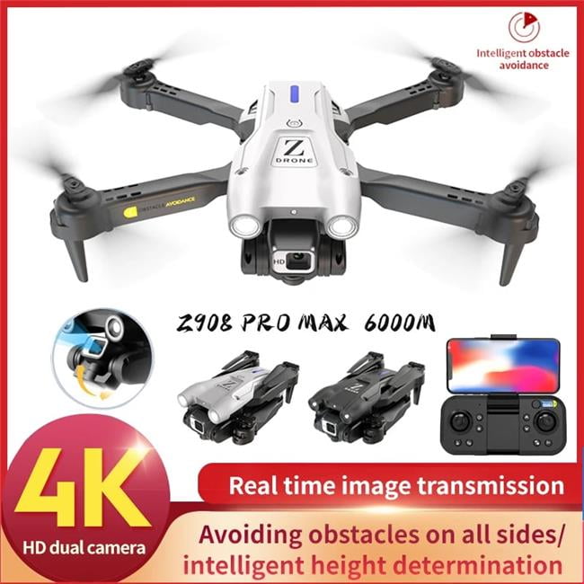 UNO1RC NM59374 Pro Max Drone 4K Professional Dual HD Camera Brushless Motor GPS FPV Obstacle ...
