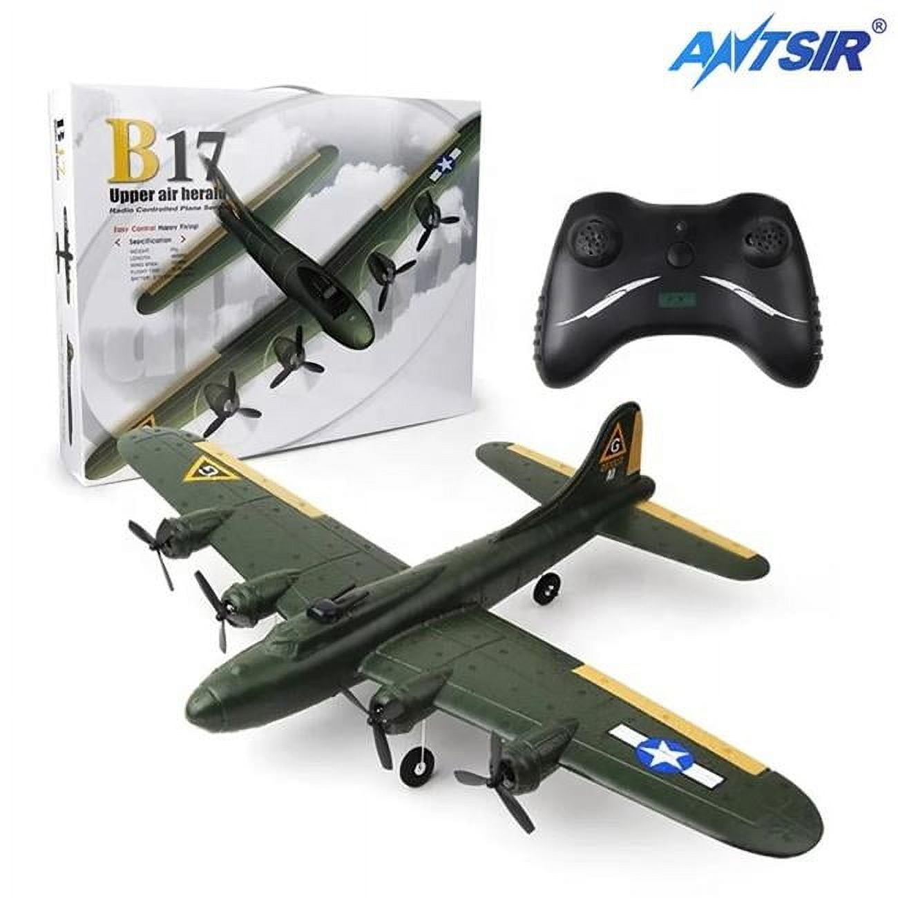 UNO1RC NM59893 B17 RC Plane 2.4G 2CH Fixed Wing Remote Control Airplane ...