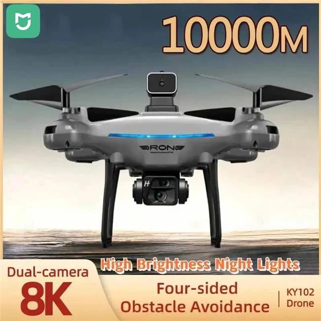 UNO1RC NM59956 KY102 Drone 8K Professional Dual-Camera Aerial Photography 360 Obstacle Avoidance ...