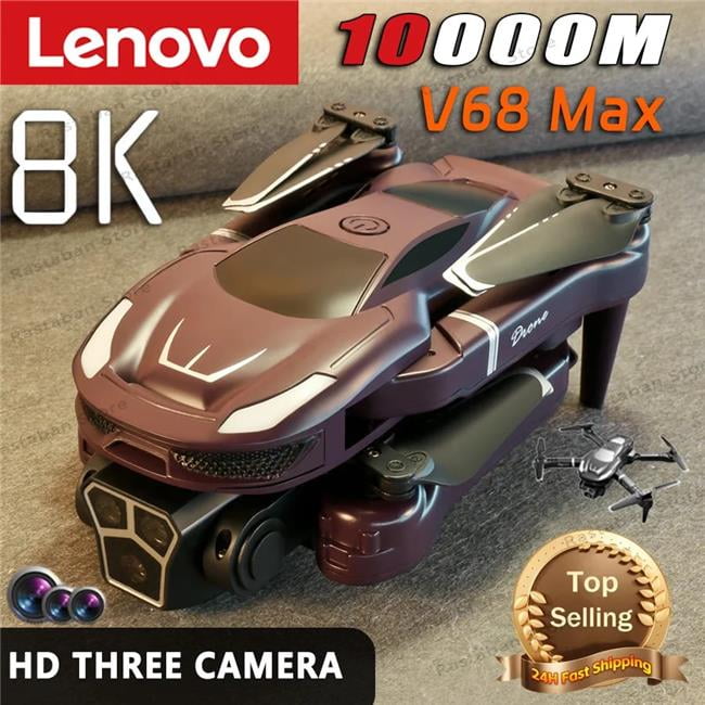 UNO1RC NM60159 UAV 10000m V68 Drone 8K Professional HD Aerial Three ...