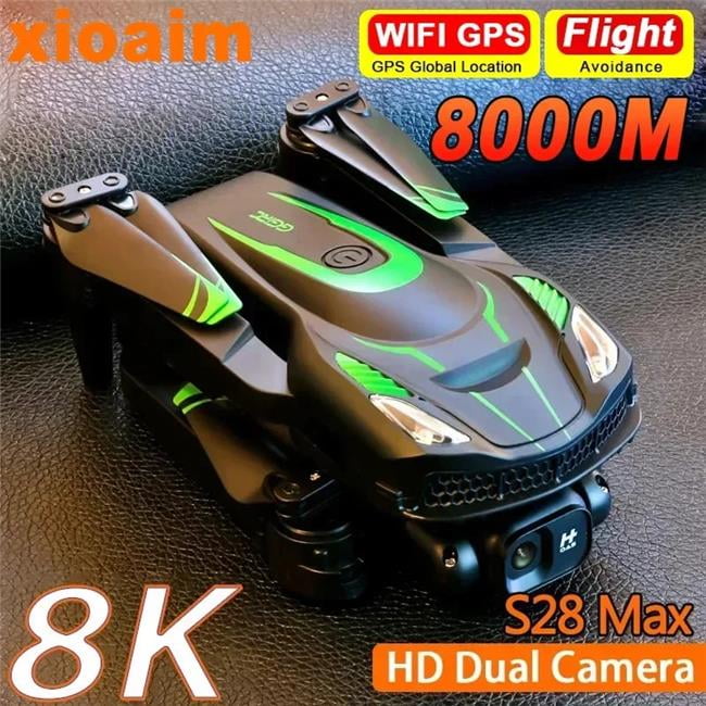 UNO1RC NM60223 Xiaomi S28Max Drone 8K 5G GPS Professional HD Aerial Photography Dual-Camera ...