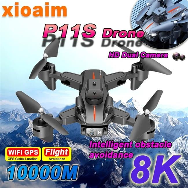 UNO1RC NM60406 Xiaomi P11S Drone 8K HD Camera Aerial Photography RC Plane Professional Foldable ...