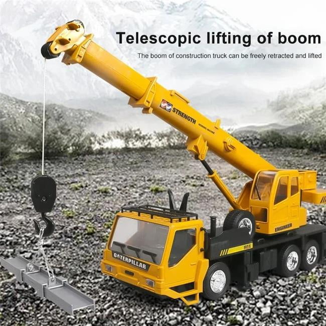 UNO1RC NM60412 Simulate Crane Toys Model for Kids Lift Construction ...