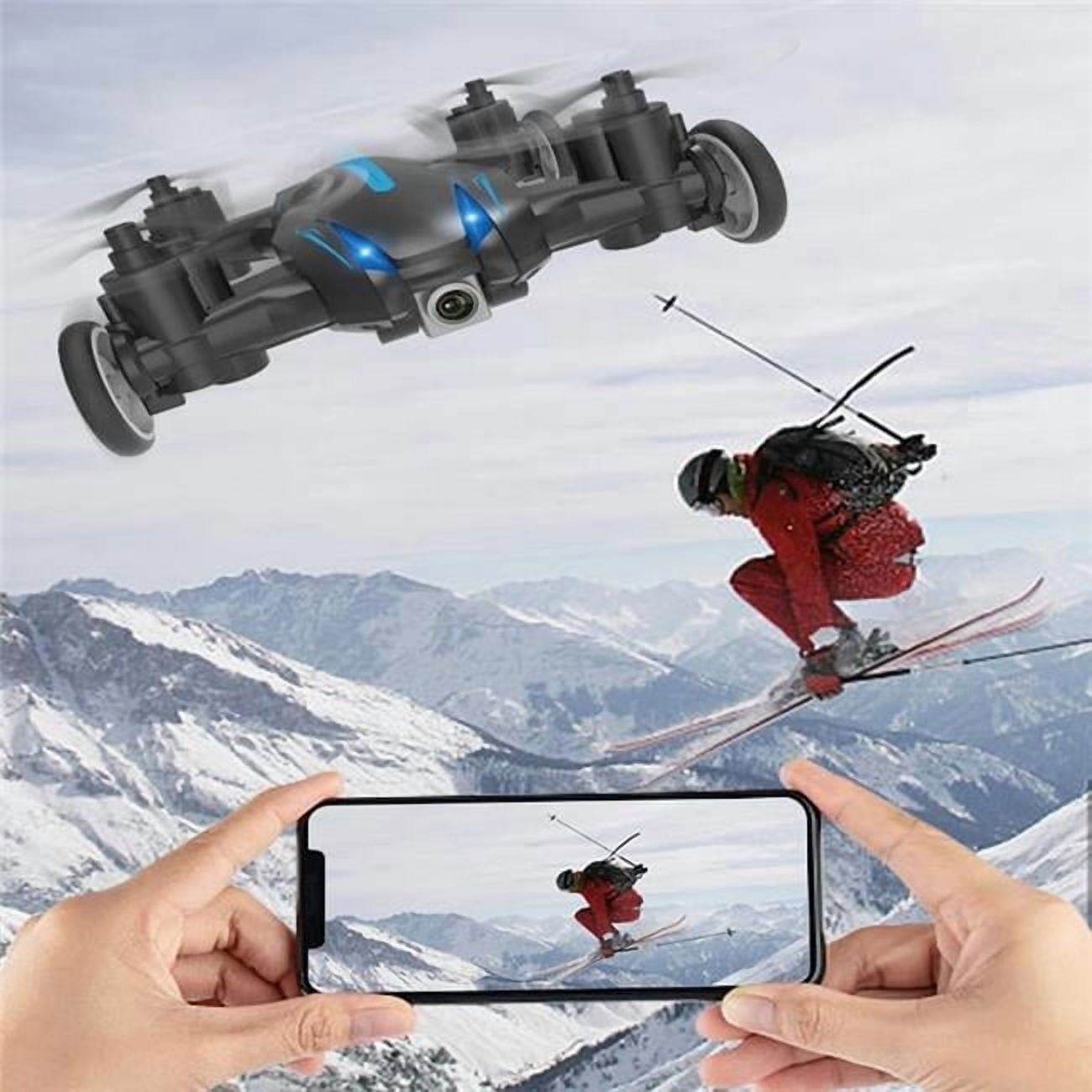 UNO1RC NM60555 H103W Mini Drones with HD 8K Camera Land Air Dual Mode ...
