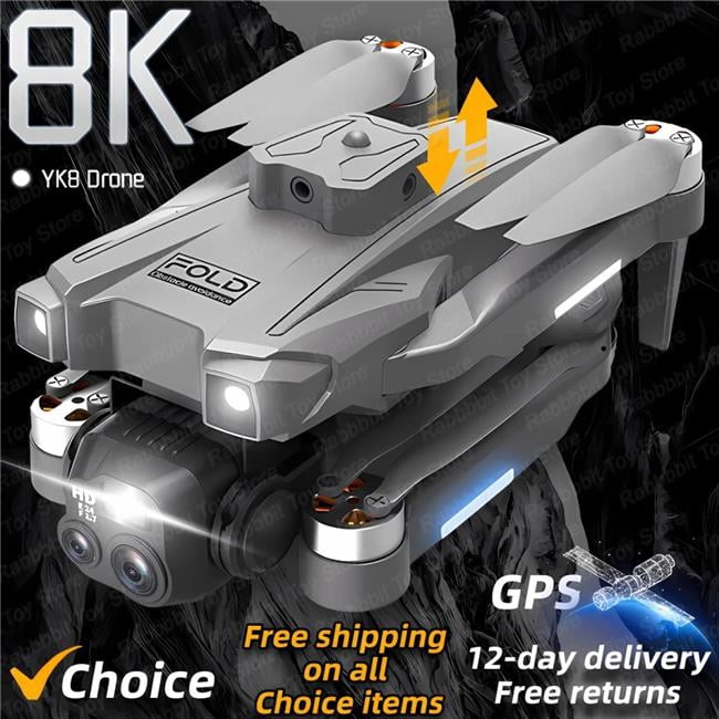 UNO1RC NM61130 YK8 Drone 8K Brushless Motor Professional HD 4K Camera ...