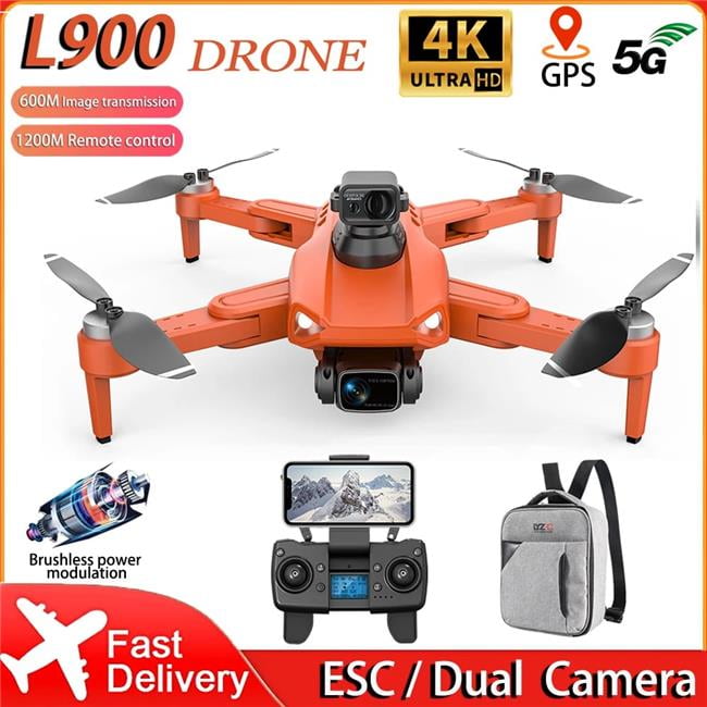 UNO1RC NM61287 Pro GPS Drone 4K Professional HD Dual Camera 5G Wi-Fi FPV Photography Brushless ...