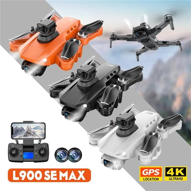 UNO1RC NM61459 PRO Max GPS Drone 4K HD Dual Camera Optical Flow ...