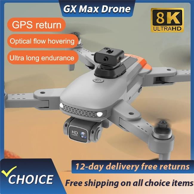UNO1RC NM61901 GX Max Drone Professional Obstacle Avoidance GPS 8K Dual ...