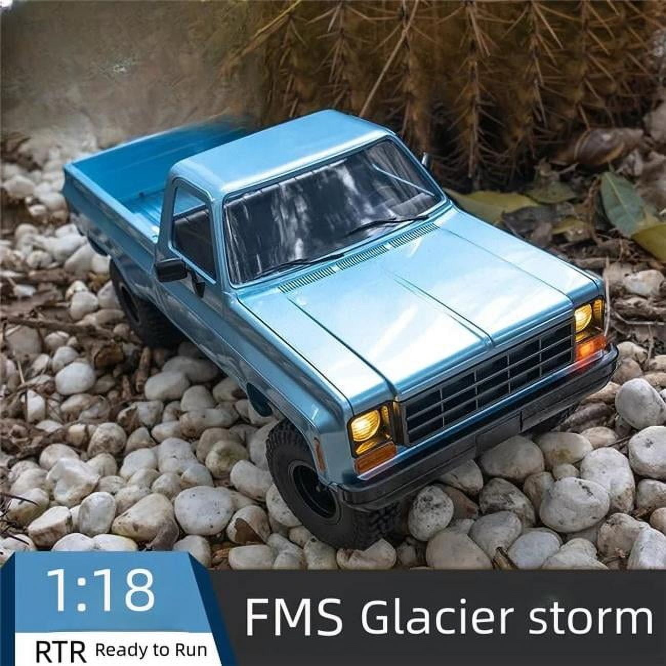 UNO1RC NM61924 1 by 18 RC Car Glacier Storm Electric Remote Control ...
