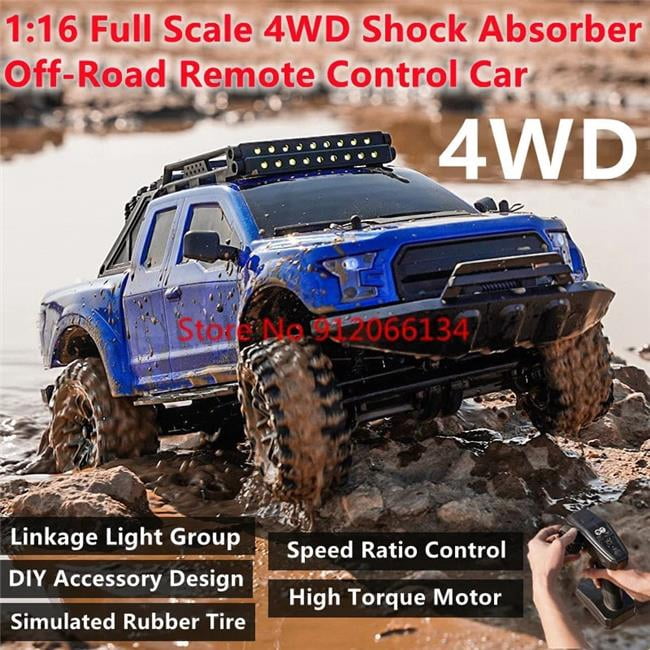 UNO1RC NM61972 Full Scale All Terrain Off-Road Climbing RC Truck 4WD ...