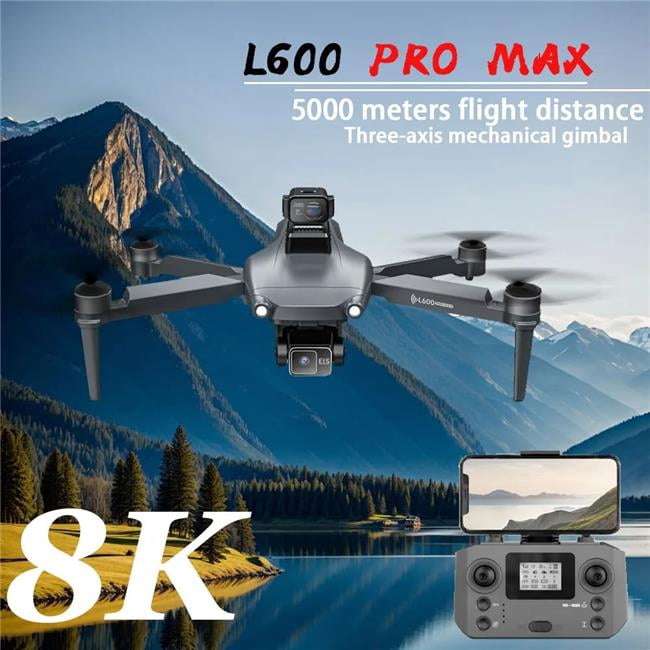 UNO1RC NM62026 Pro Max Professional Drone with Camera EIS 3-Axis Gimbal ...